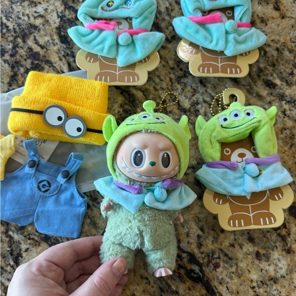 Toys | Toy Story Alienthemed Plush Toy With Outfit Set For Labubu Alien ...